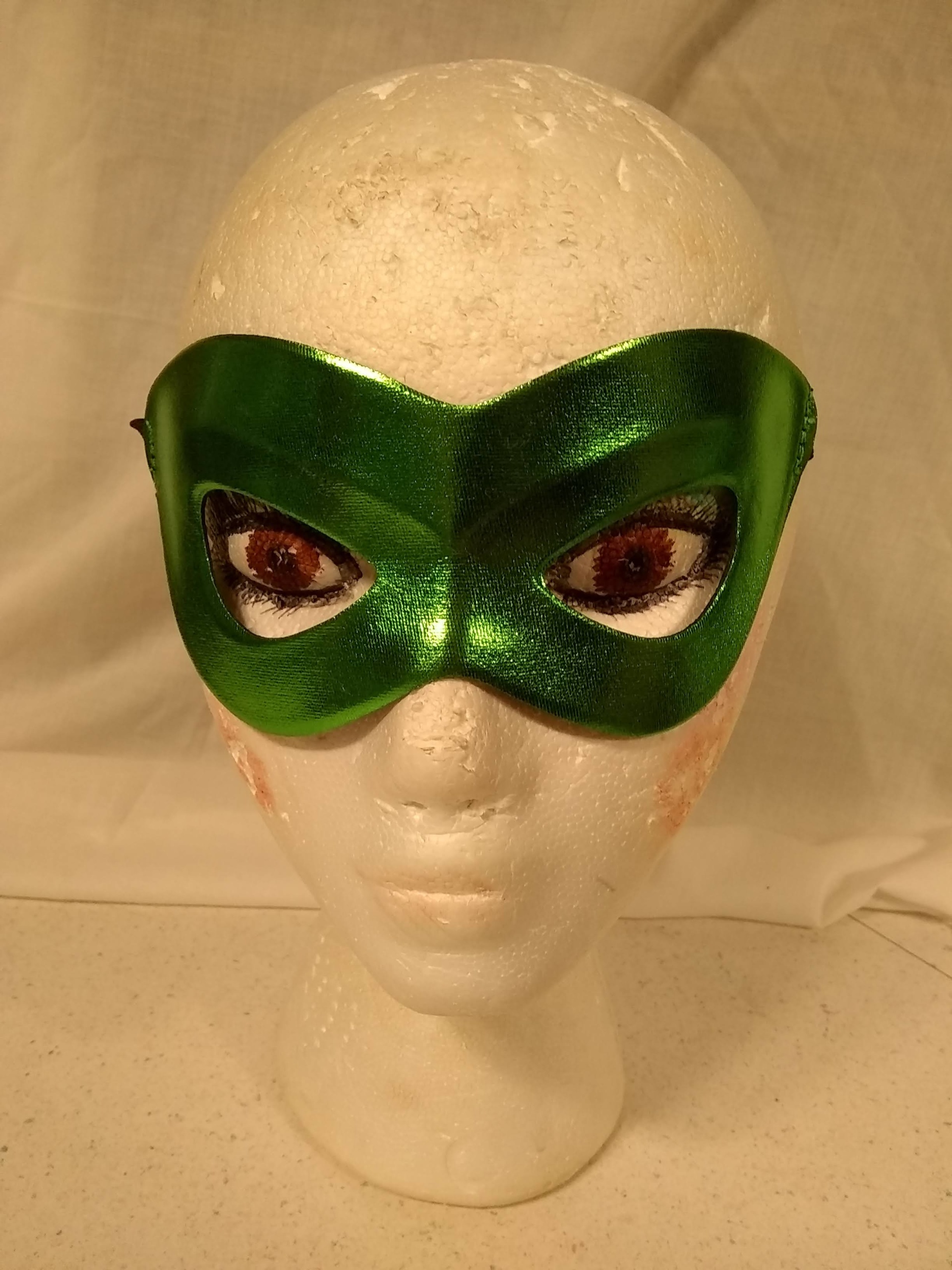 Green Masks-MASK 3002-Size One Size Fits All – Costume Cottage