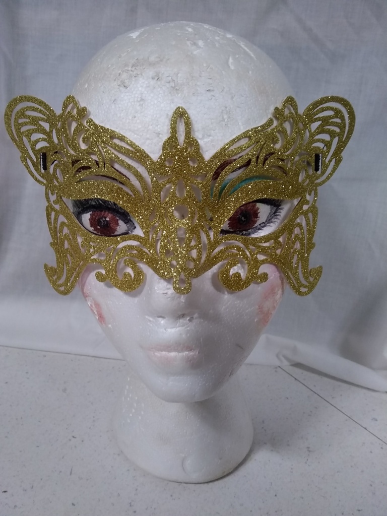 Gold Masks-MASK 5000-Size One Size Fits All – Costume Cottage