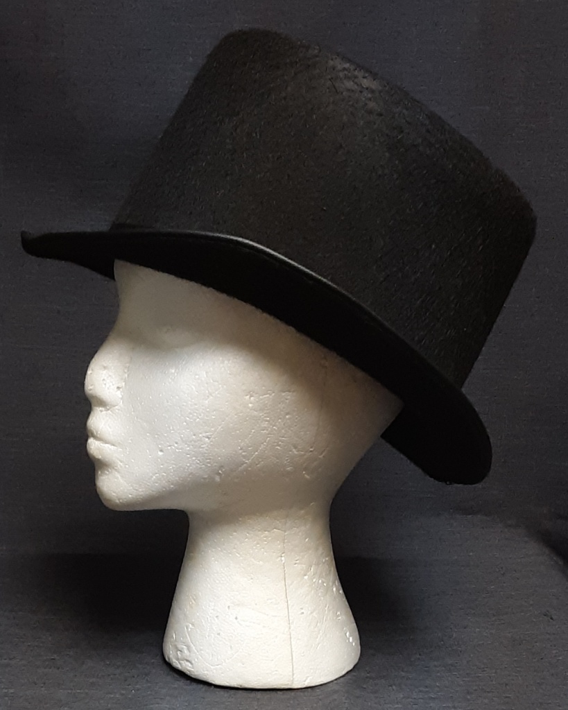Black Top Hats – Coachman-TP CH HT 1005-Size 23 – Costume Cottage
