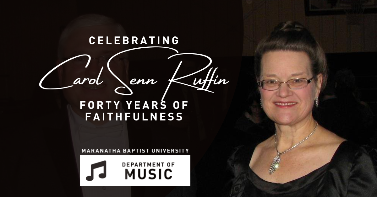 CarolRuffin - Maranatha Baptist University